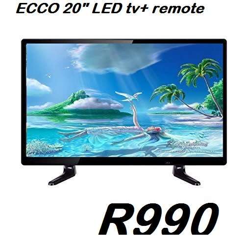 Televisions - ECCO 20` LED Monitor HD LED LH20: 16:9 format Resolution 1440x900 HDMI, PC AUDIO ...